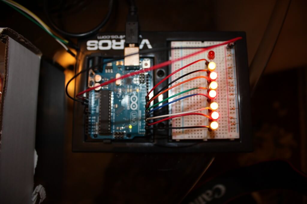 Arduino Uno Experiment #1: Binary Digit Counter – Tales of a Tech